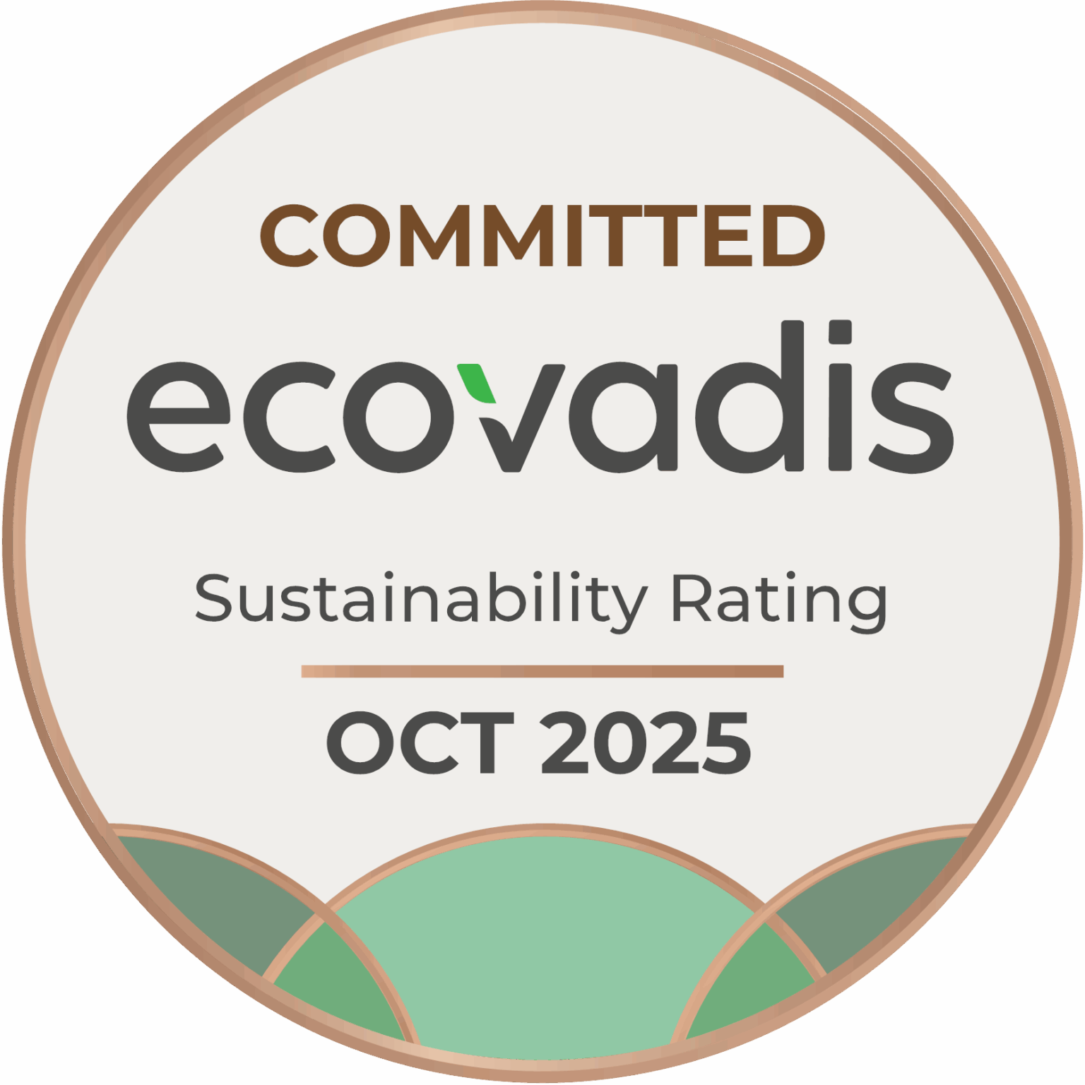 Rinchem | Awards | EcoVadis Sustainability Rating October 2025